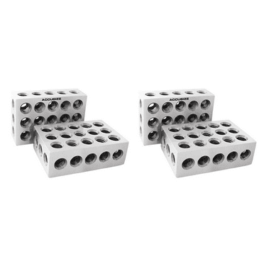 WEN 25 x 50 x 75 mm Steel-Hardened Metric Precision 123 Blocks, Two ...