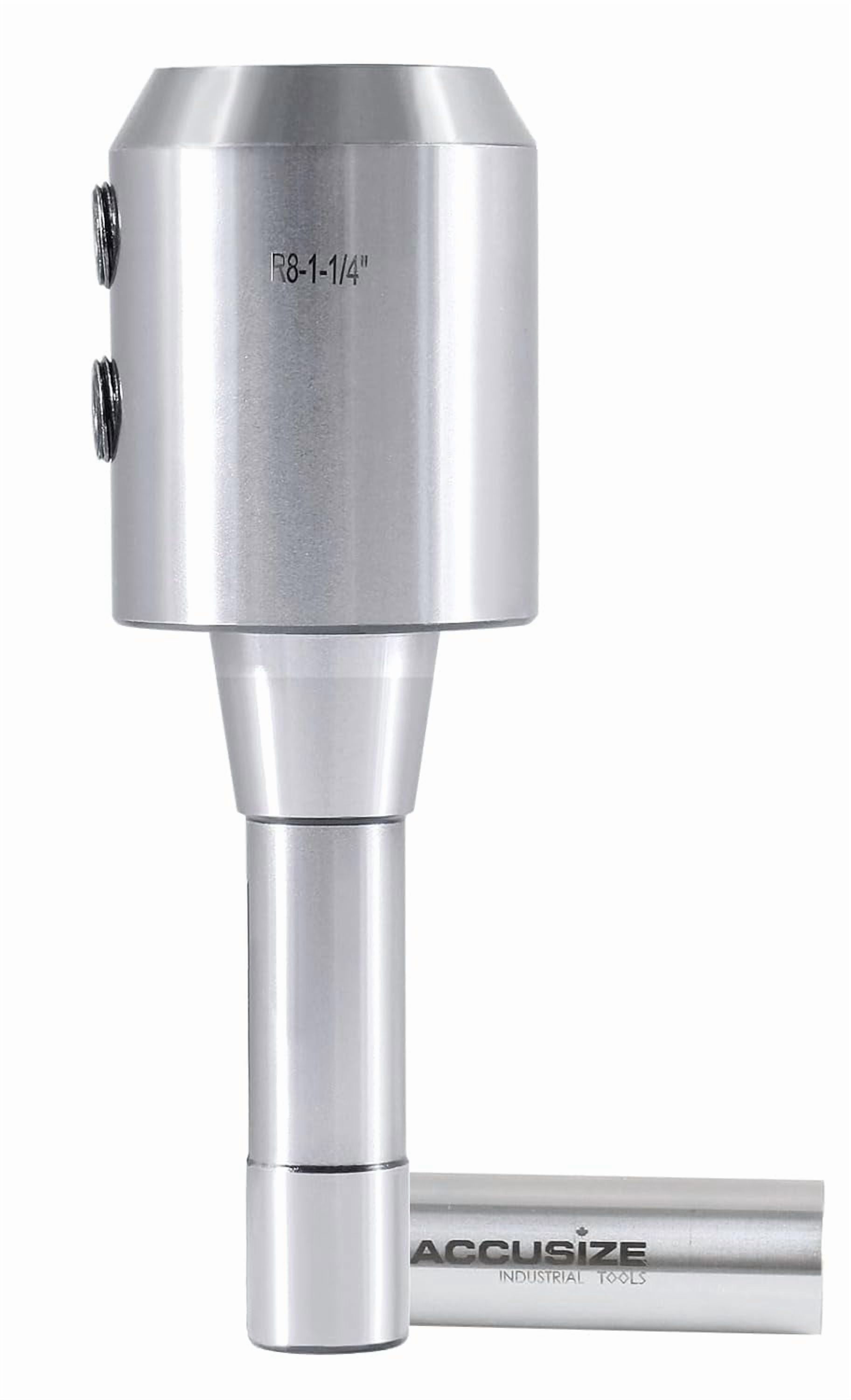 Accusize Tools 1-1/4'' R8 End Mill Holder Tool Adaptor Milling R8 Shank ...