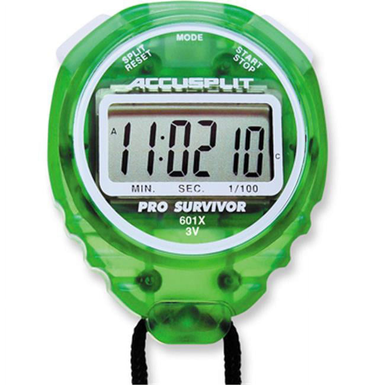 Accusplit Pro Survivor Stopwatch with Lime Case - Walmart.com
