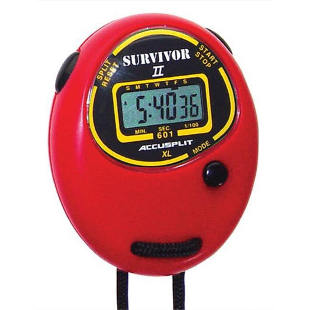 Accusplit S2XLR Survivor II Stopwatch with Red Case - Walmart.com