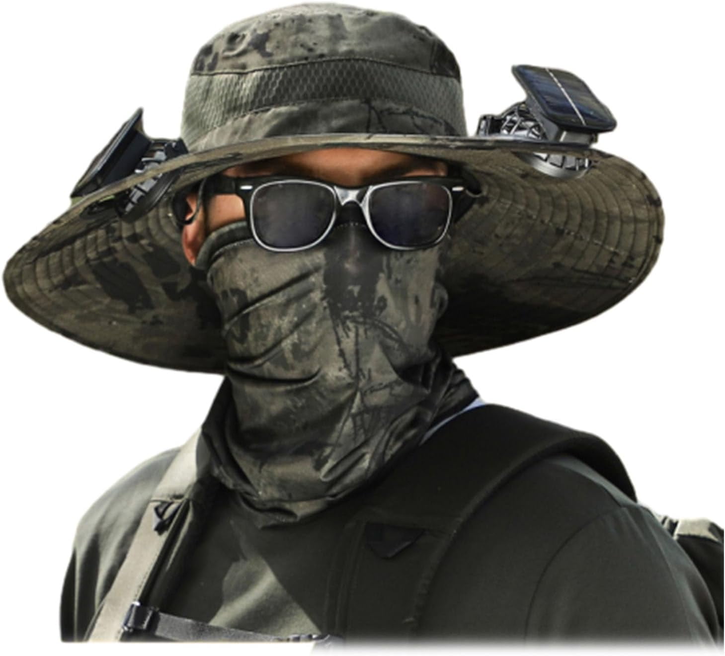 Accustomas Solar Hat, Economicalk Fan Hat, Sombrero para El Sol Hombre ...