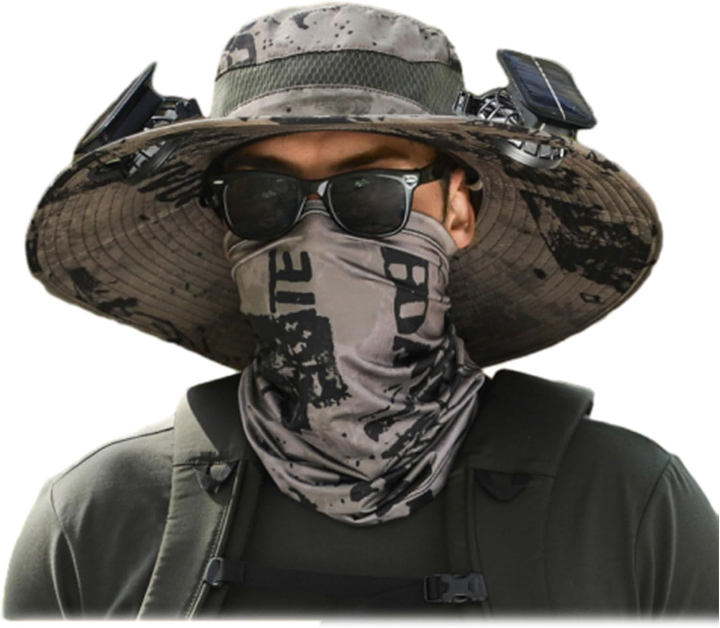 Accustomas Solar Hat, Economicalk Fan Hat, Sombrero para El Sol Hombre ...