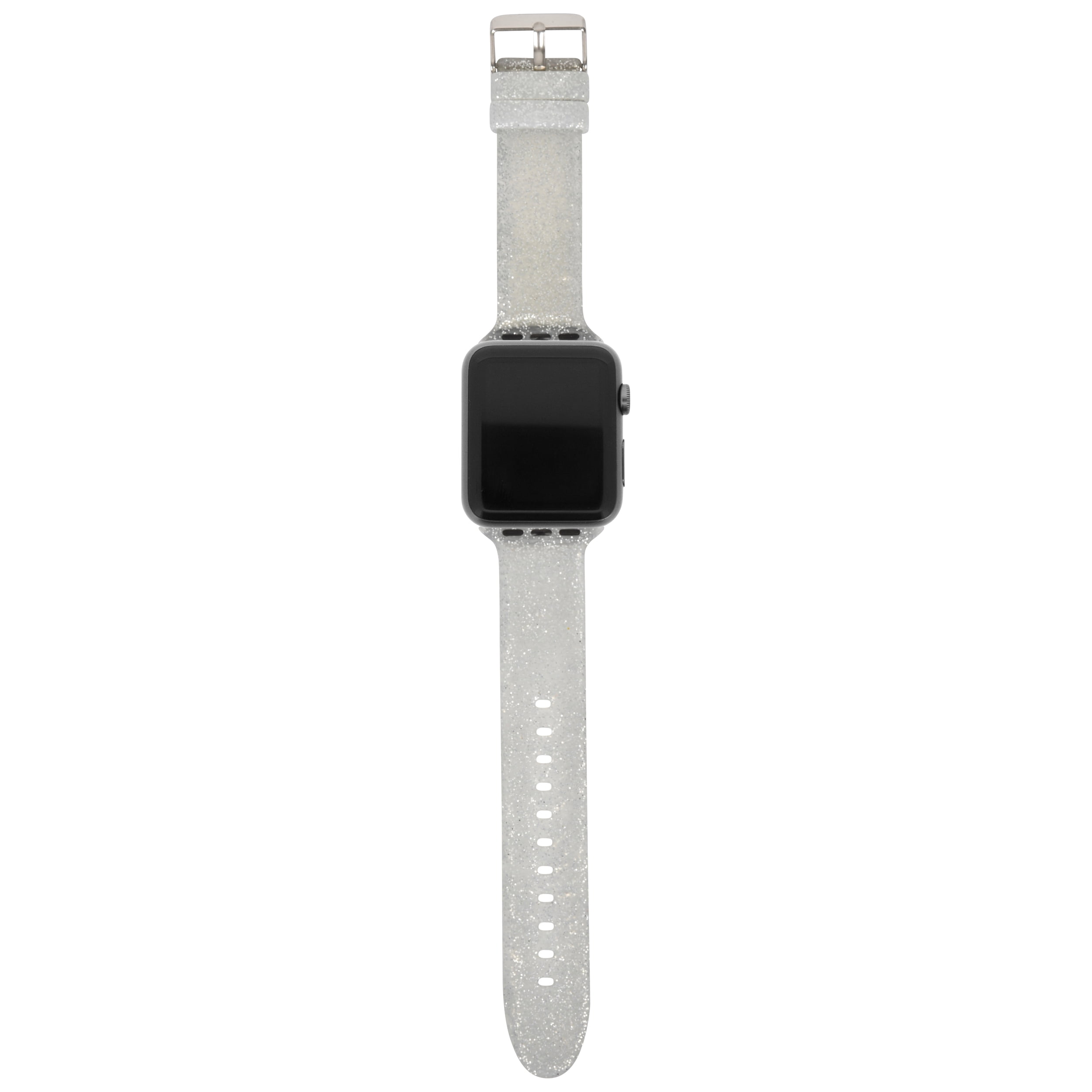 Accutime Adult Smart Watch Replacement Plastic Straps Silver-Tone ...