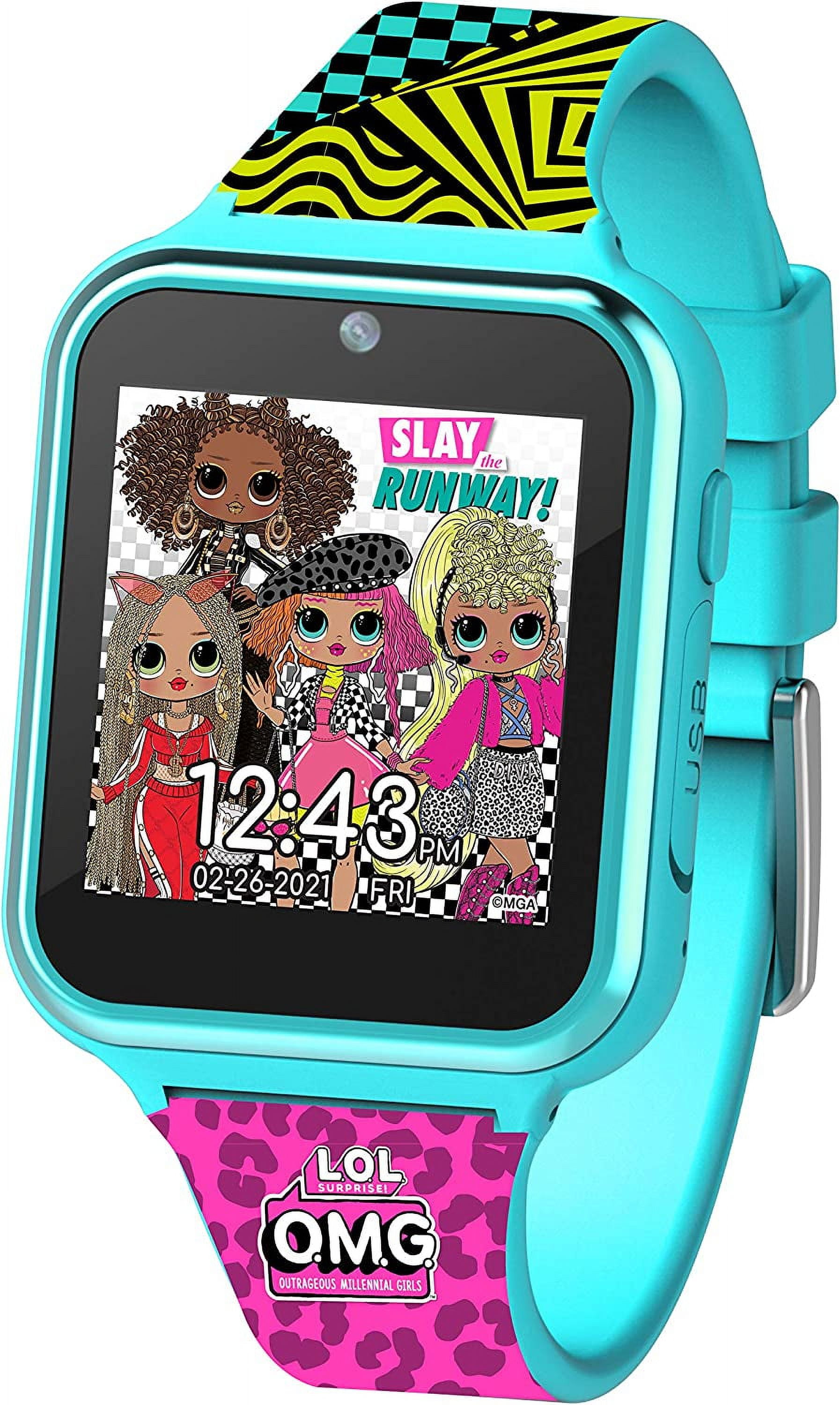 Accutime Kids LOL Surprise Turquoise Educational Learning Touchscreen ...