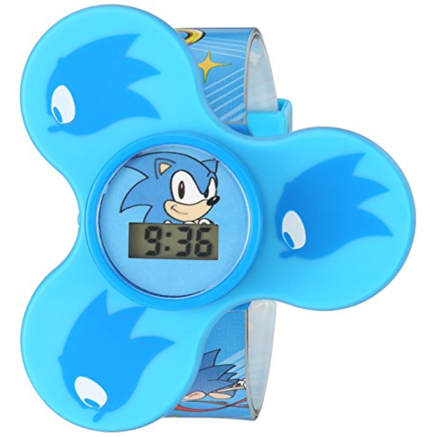 Brandclub - Accutime Kids Sonic The Hedgehog Fidget Spinner Blue ...