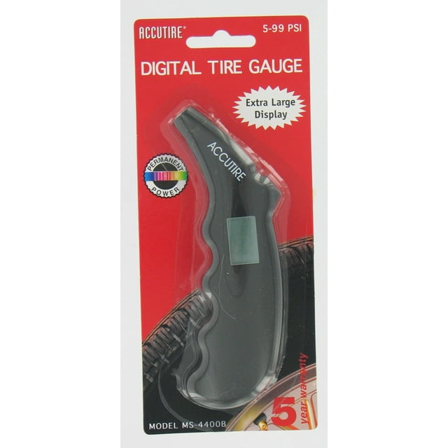 Accutire MS-4400B Pistol Grip Digital Tire Gauge - Walmart.com