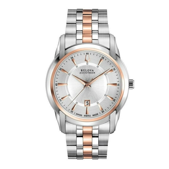 Accutron Men's 'Sorengo' Stainless Steel Quartz Watch 65B152 - Walmart.com