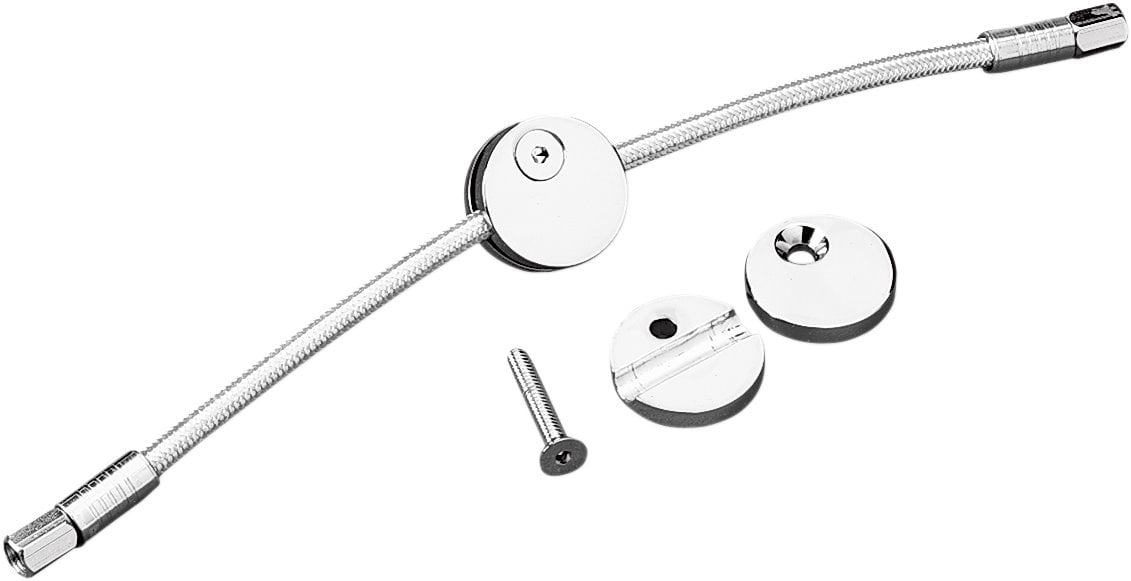 Accutronix 5/16" Chrome Brake Line Sandwich (BLC001-C) - Walmart.com