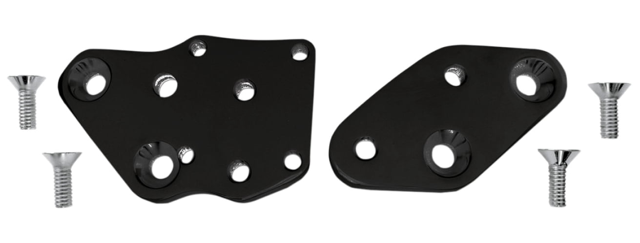 Accutronix Black Kick Back Forward Control Plates for FXST (FCKB103-B ...