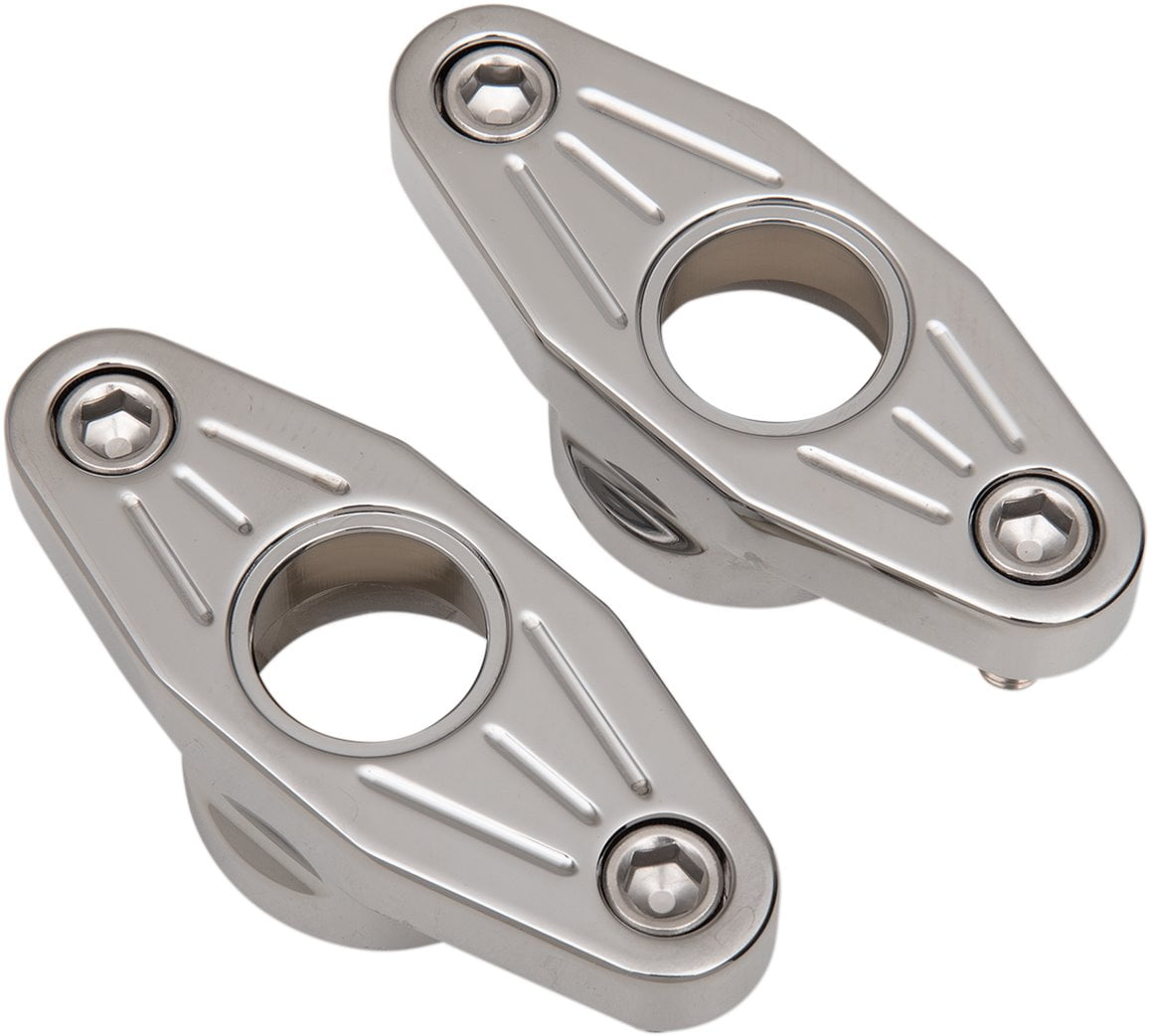 Accutronix Milled Chrome Swingarm Pivot Blocks (FXPV1-MC) - Walmart.com