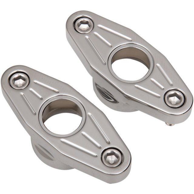 Accutronix Milled Chrome Swingarm Pivot Blocks (FXPV1-MC) - Walmart.com
