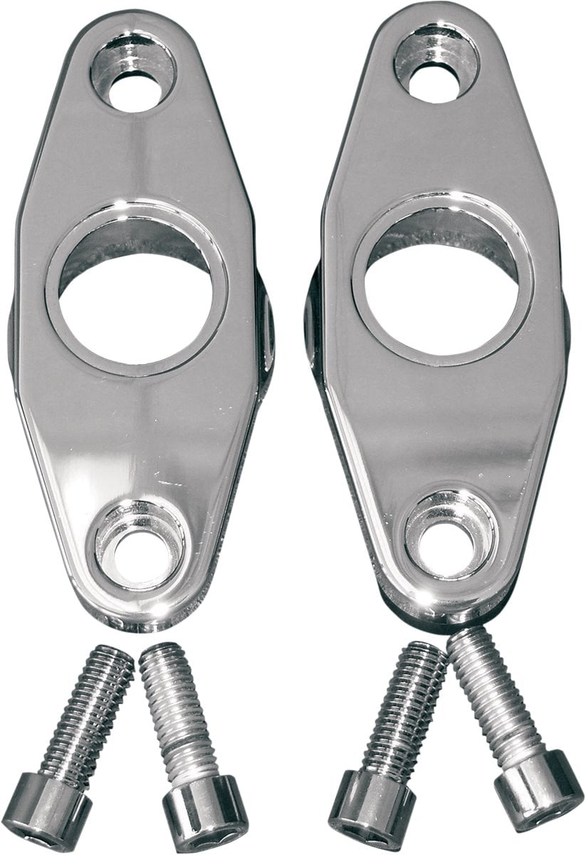 Accutronix Smooth Chrome Swingarm Pivot Blocks (FXPV1-SC) - Walmart.com