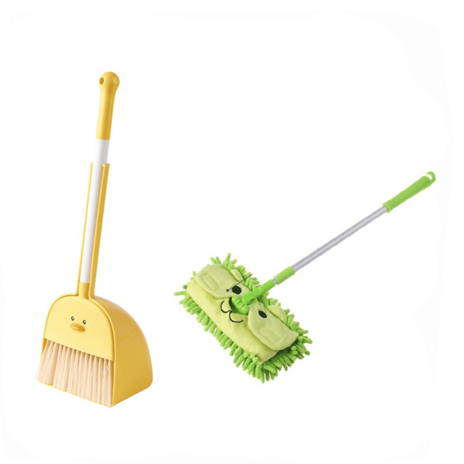 Acdanc 3 Pcs Kitchen Broom Improves Skills Broom Parent-Friendly Kids ...