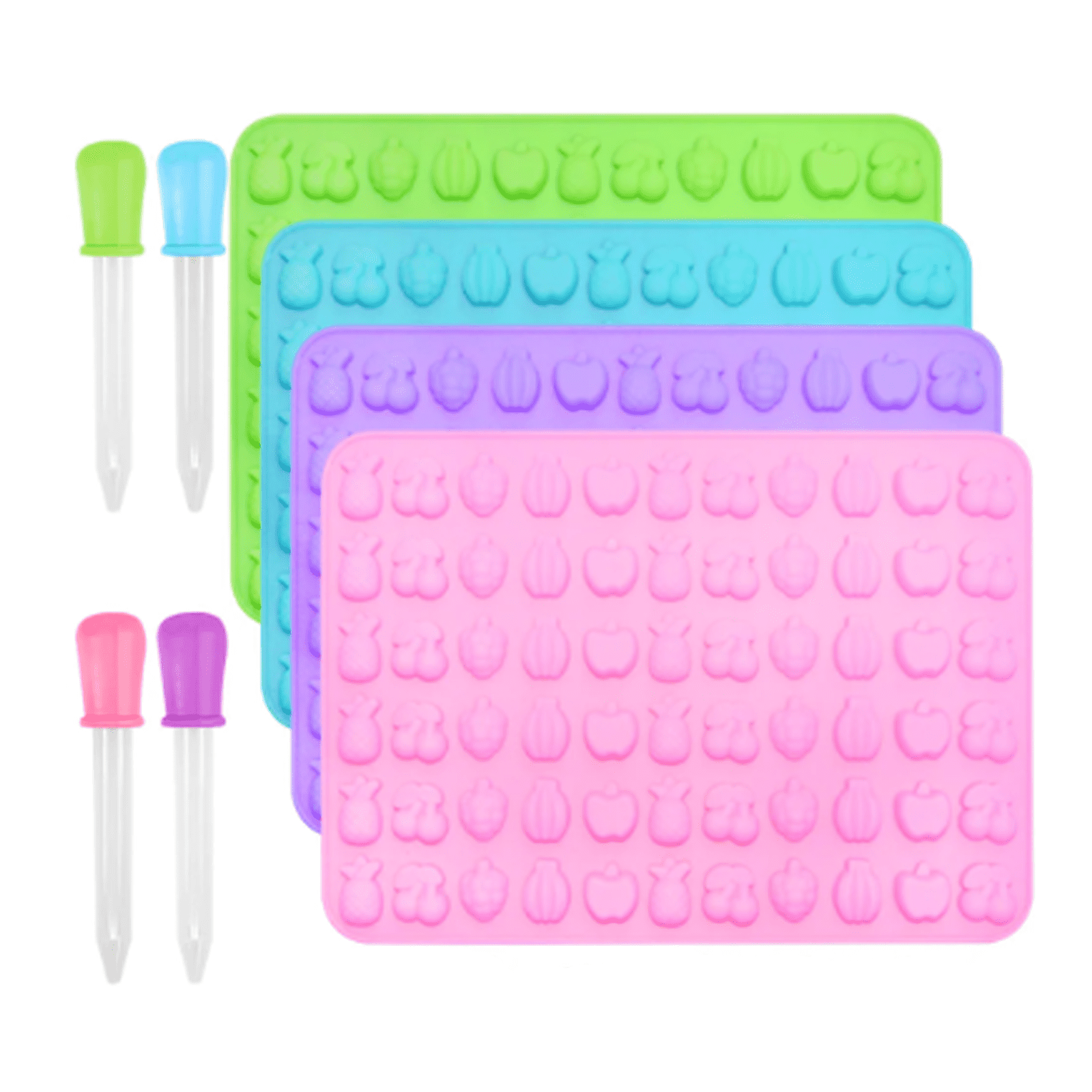 Acdanc Gummy Molds for Candy & Dessert, High-Quality Gummy Bear Mold ...