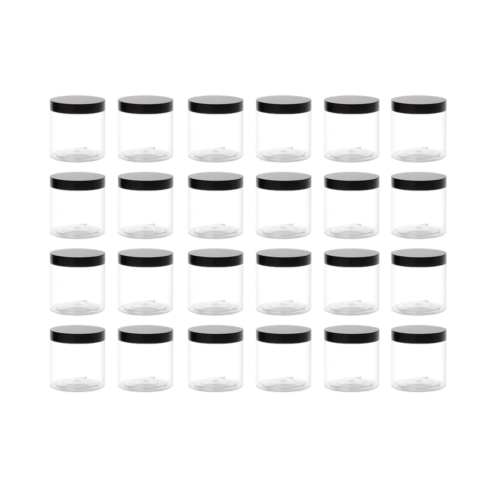 Acdanc Plastic Containers with Lids,Airtight Jars with Lids,Durable ...