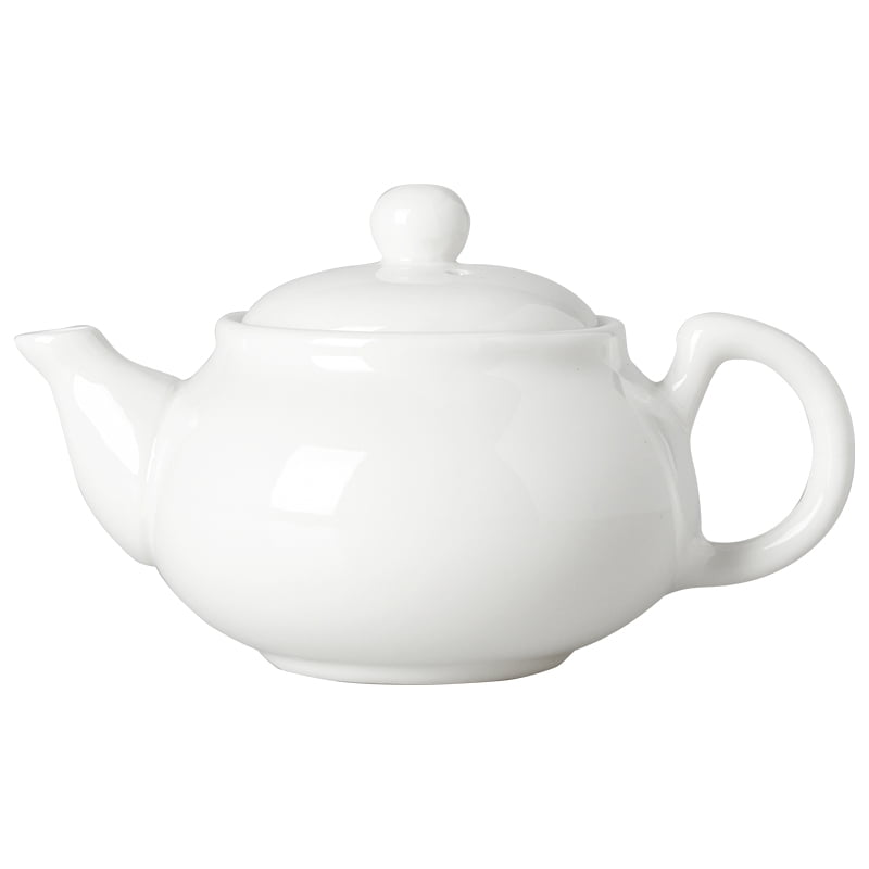 Acdanc Tea Pot,Elegant White Porcelain Teapot for Enhancing Tea Color ...
