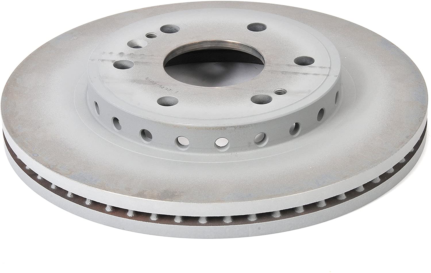 Acdelco 177-1169 Disc Brake Rotor 6 Lug Holes, Cast Iron, Coated, Plain ...