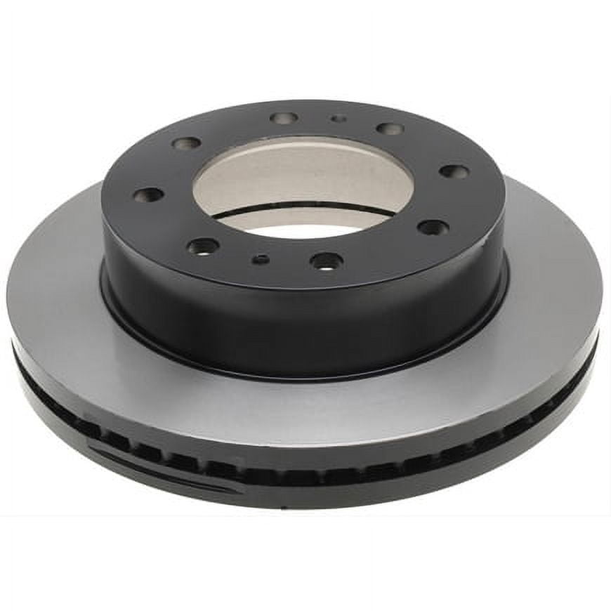 Acdelco 18A1193 Disc Brake Rotor 8 Lug Holes, Cast Iron, Plain, Turned ...