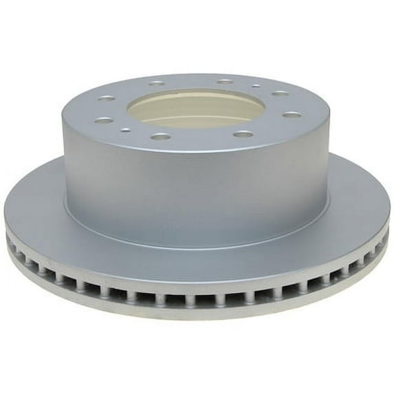 Acdelco 18A2805 Disc Brake Rotor 8 Lug Holes, Cast Iron, Plain, Solid ...