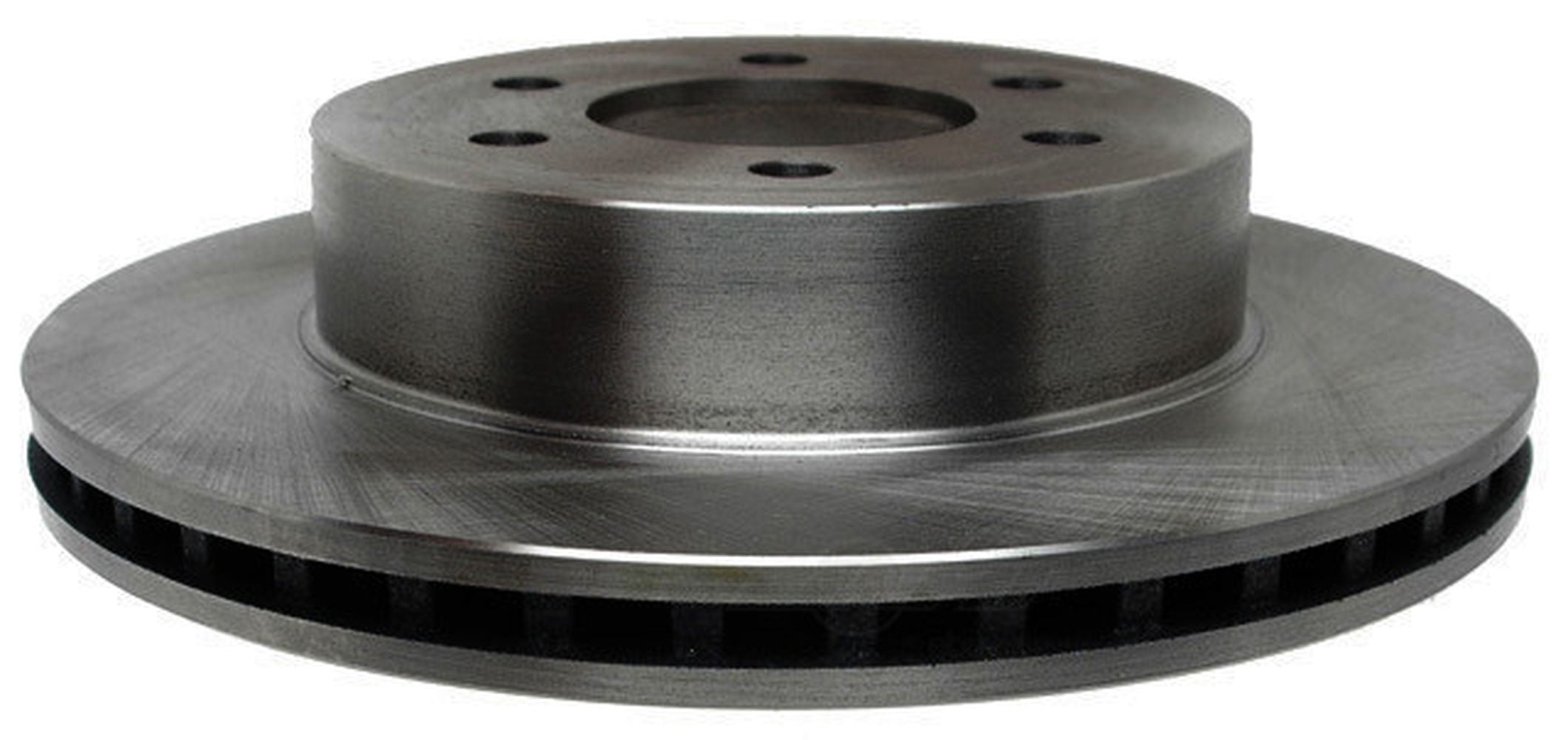 Acdelco 18A821A Disc Brake Rotor 6 Lug Holes, Cast Iron, Non Coated ...