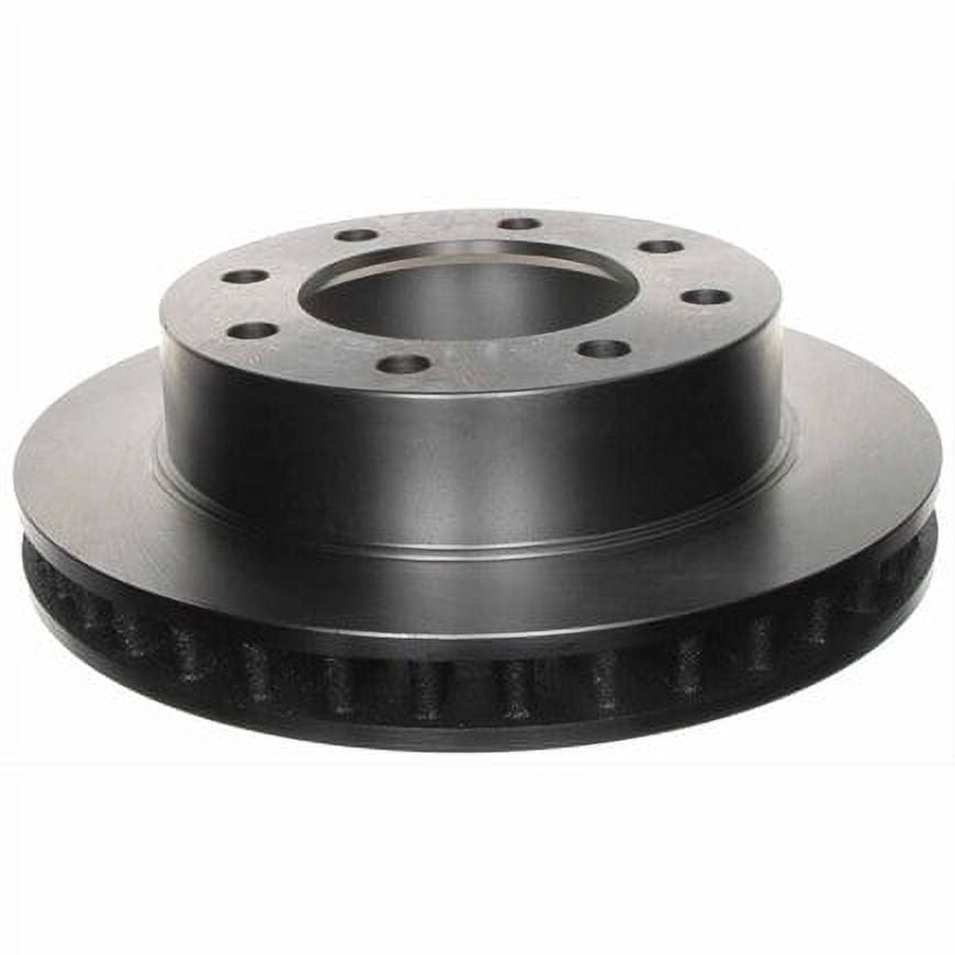 Acdelco 18A927A Disc Brake Rotor 8 Lug Holes, Cast Iron, Non Coated ...