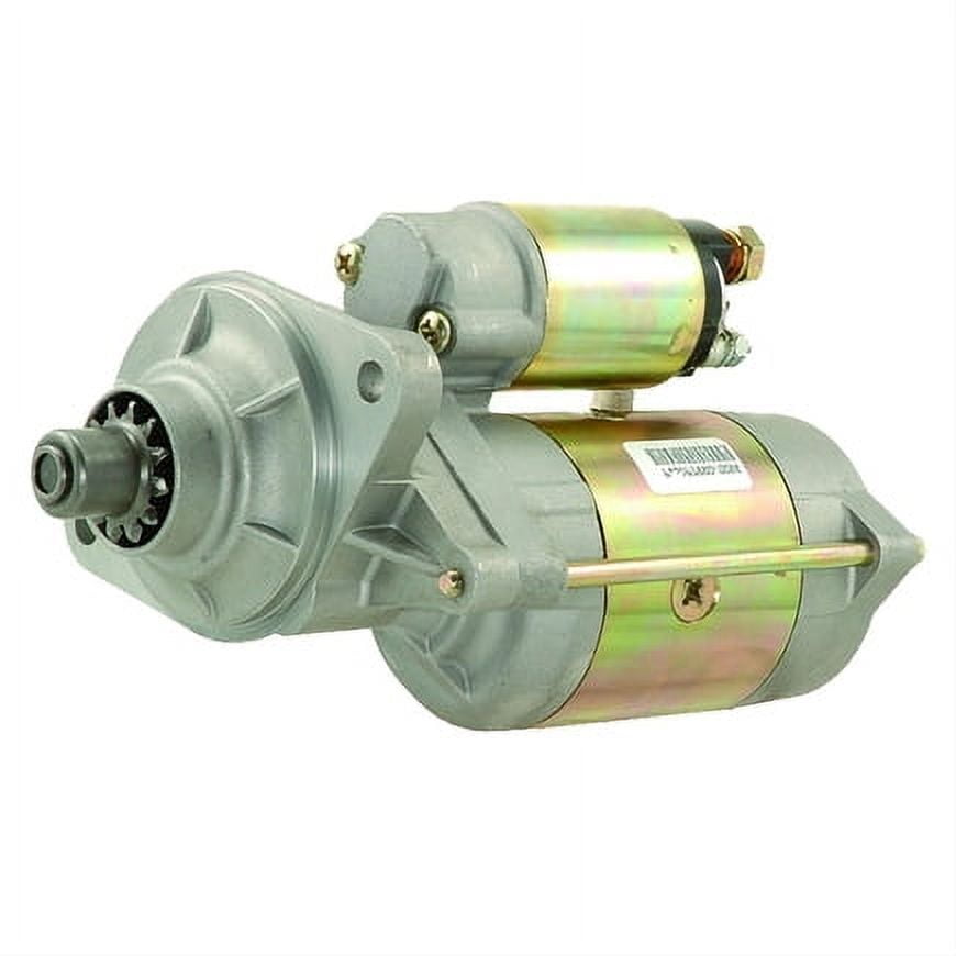 Acdelco 337-1063 Starter Motor 12 V, Clockwise, Wound Field Offset Gear ...