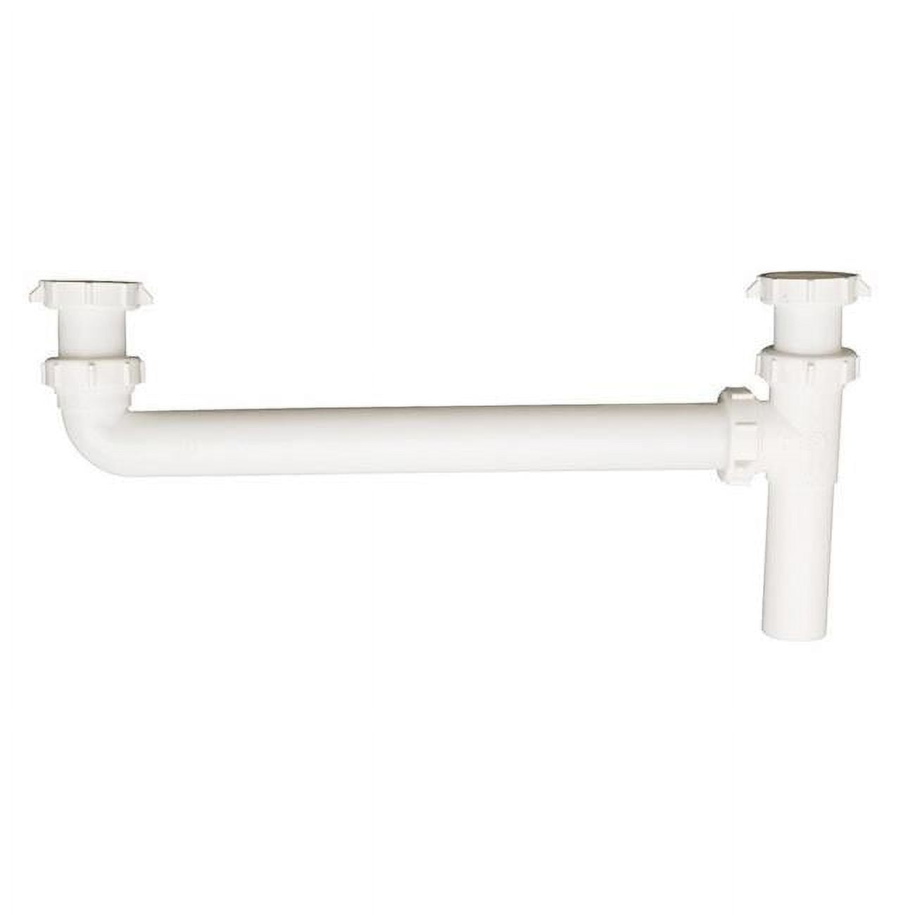 Keeney 122W Slip Joint/Direct Connect Waste End Outlet, 16" - White ...