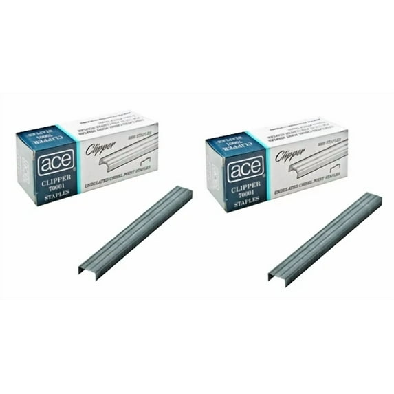 Ace 70001 Staples, Undulated, For 07020 Clipper Plier, 5000/Bx - 2 ...