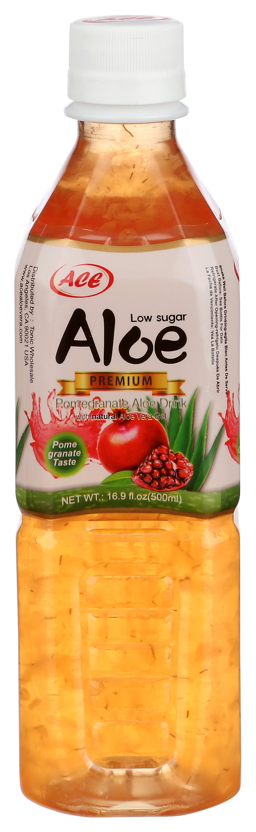 Ace Aloe Juice Pomegranate Flavor, 16.90 Fl oz. - Walmart.com