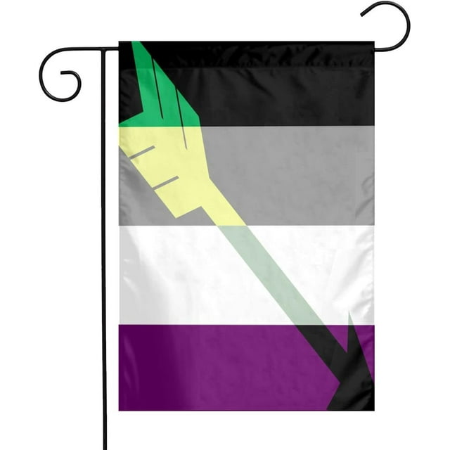 Ace Aro Combo Flag By Pride-Flags Garden Flags Outdoor Yard Decorative ...