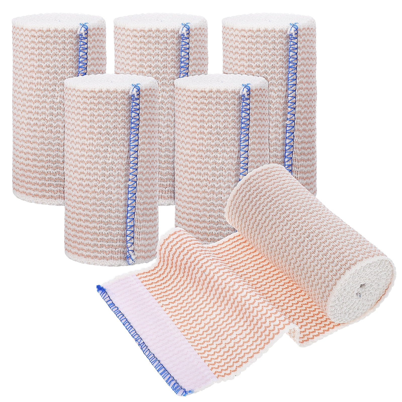 Ace Bandage, 6 Rolls Elastic Bandage Sports Wraps Ace Wrap Stretch ...