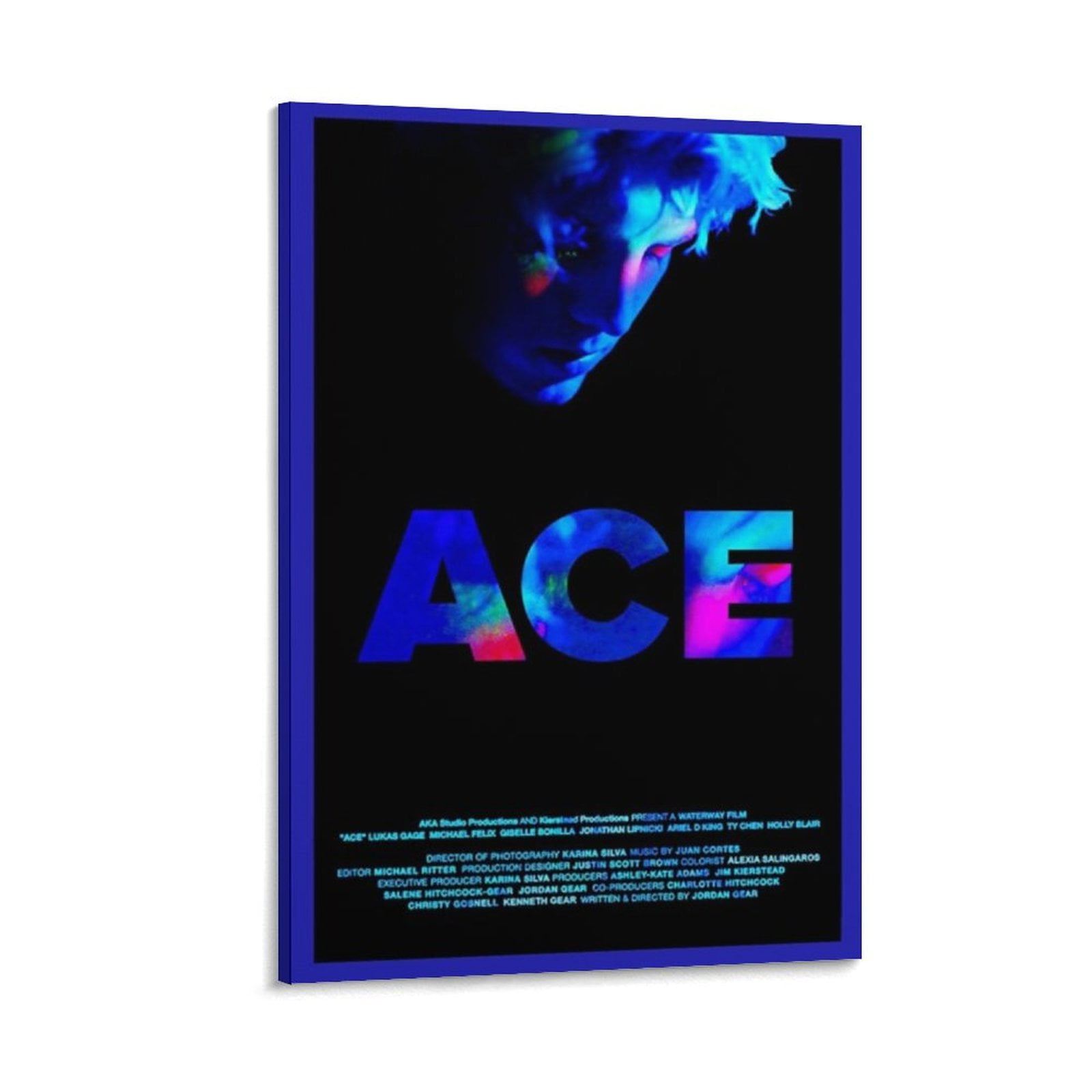 Ace Canvas Wall Art Poster Decorative Bedroom Modern Home Print Picture ...