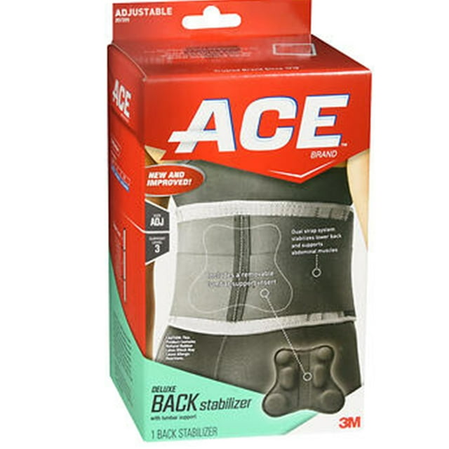 Ace Deluxe Back Stabilizer With Lumbar Support 207399 - Walmart.com