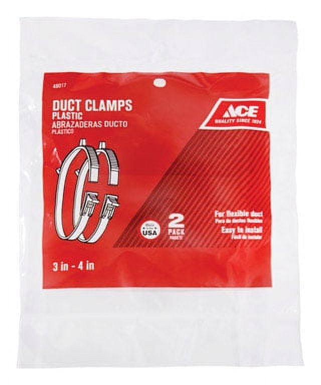 Ace Dryer Vent Clamps (ACECX34) - Walmart.com