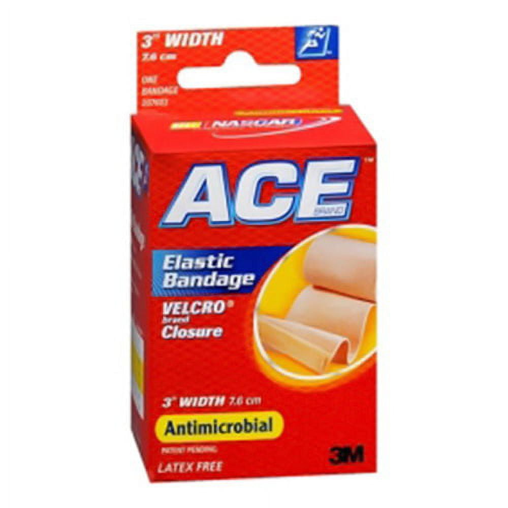 Ace Elastic Bandage With Hook Closure 3 Inch Width, 7603, 1 Ea ...