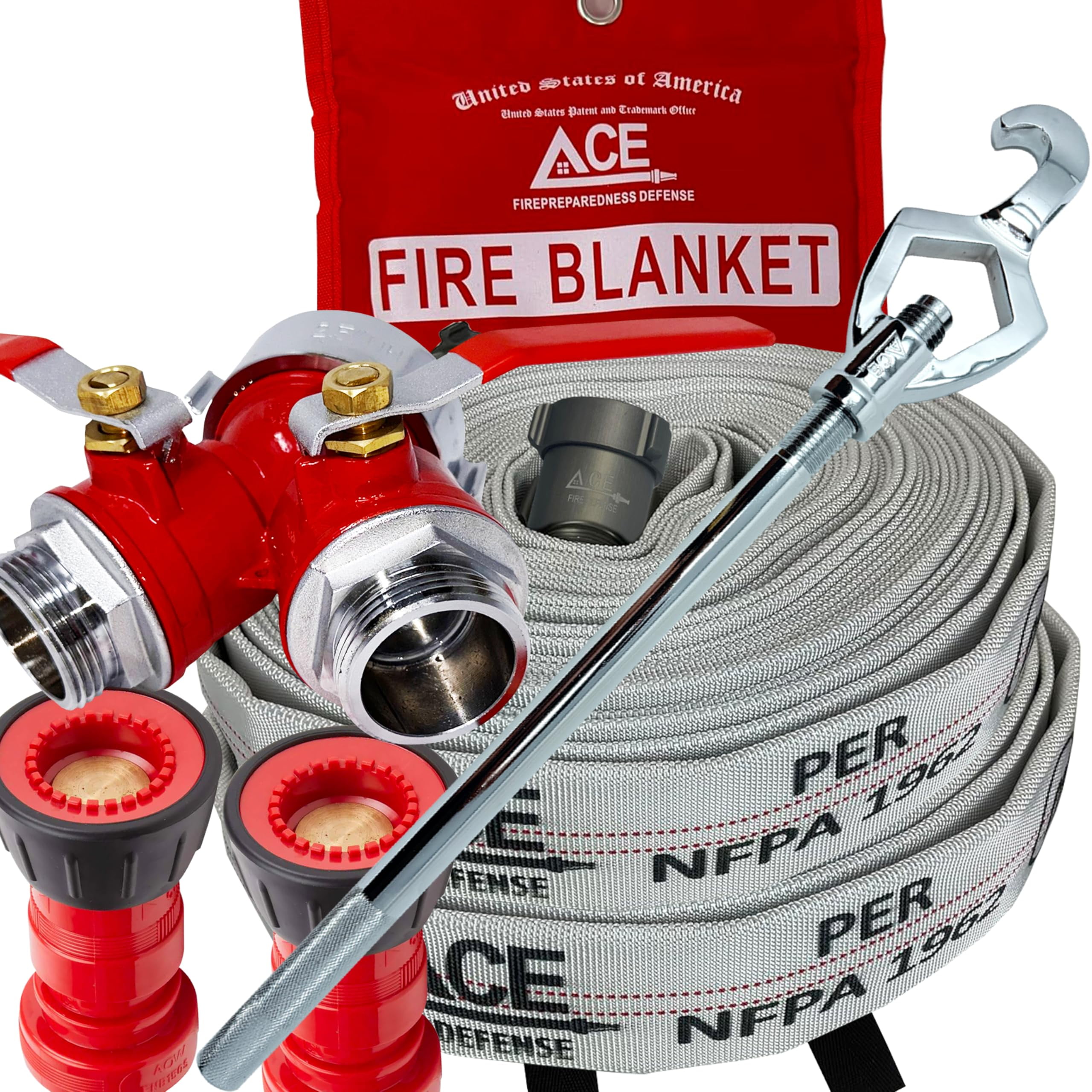 Ace Fire Defense 2-Pack Fire Safe Home Wildfire Defense Bundle® (150 ft ...