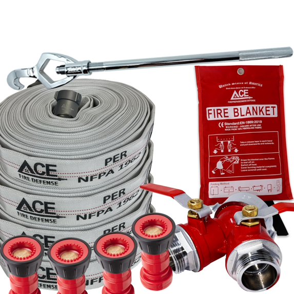Ace Fire Defense 4-Pack Fire Safe Home Wildfire Defense Bundle® (150 ft ...