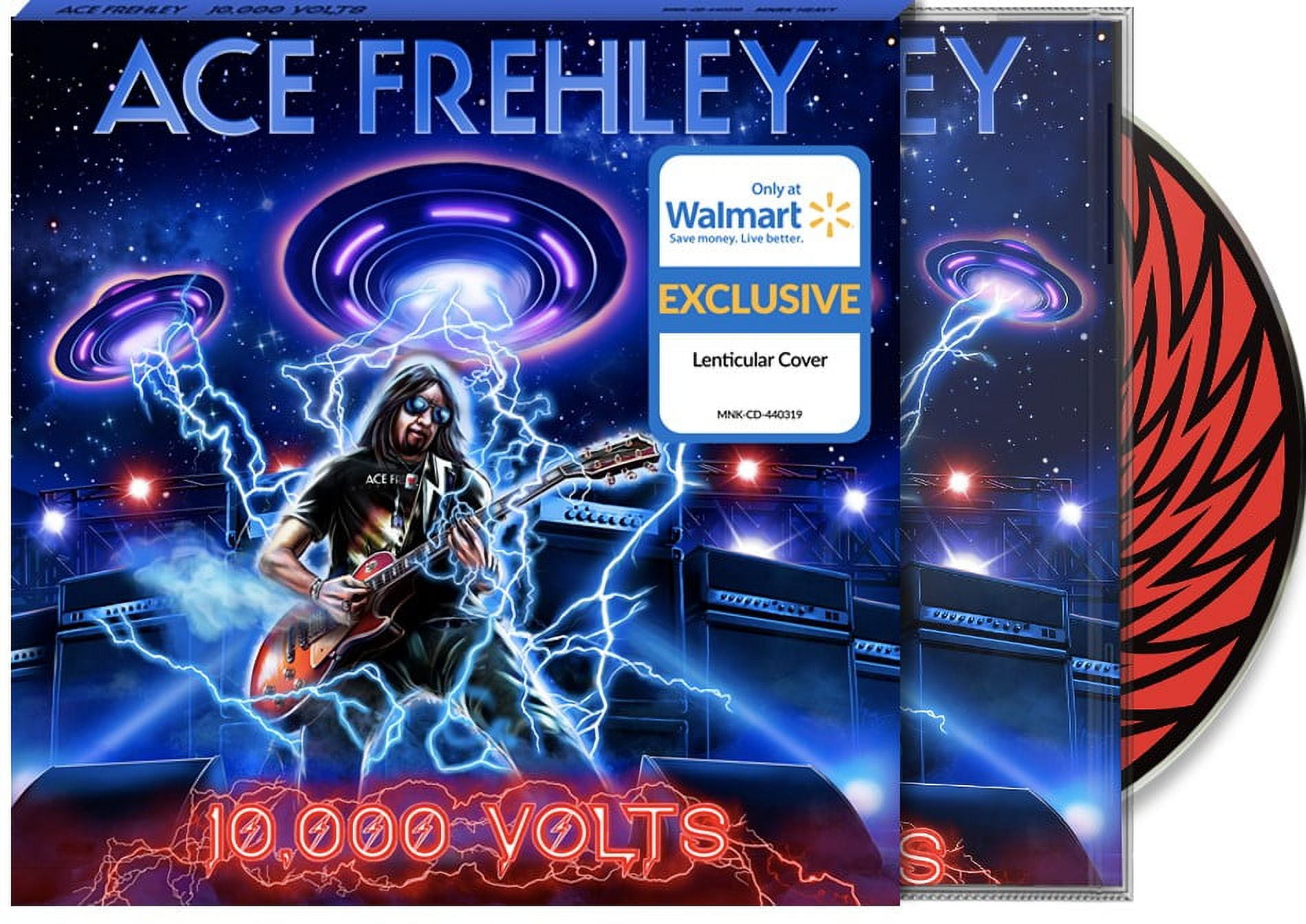 Ace Frehley - 10,000 Volts (Walmart Exclusive Lenticular Cover) - Heavy ... Ace Frehley - 10,000 Volts (Walmart Exclusive Lenticular Cover) - Heavy ...