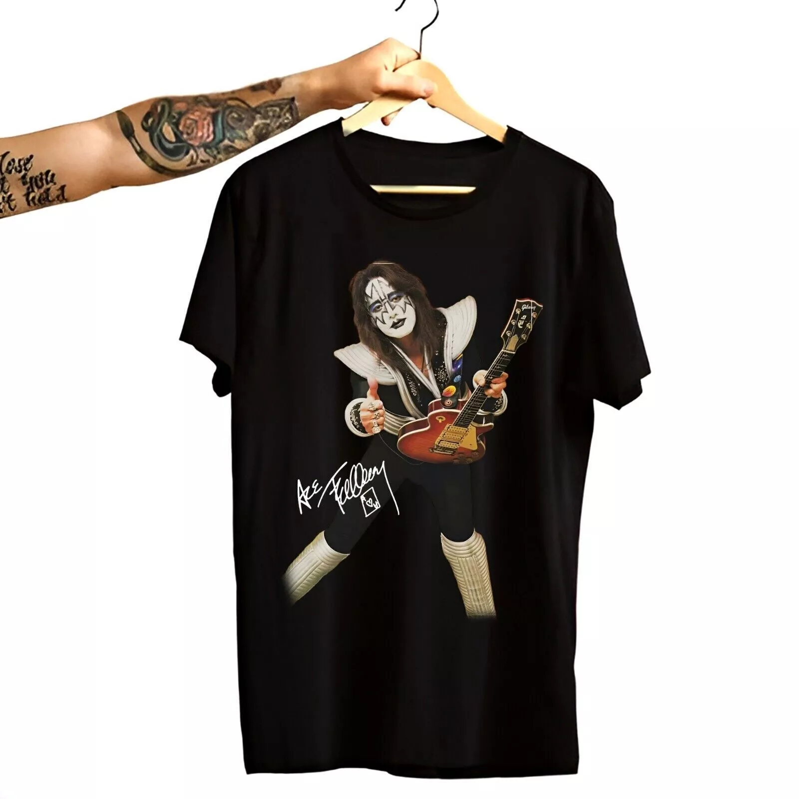 Ace Frehley Singer Gift Family Black All Size Shirt Hot Trending Shirt ...