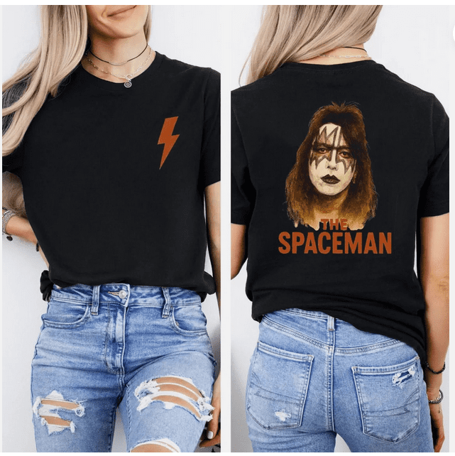 Ace Frehley The Spaceman Shirt, Vintage 90S Kiss Ace Frehley Tshirt ...
