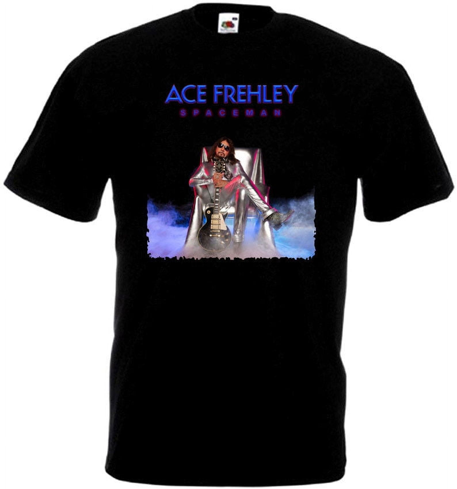 Ace Frehley Spaceman v13 T-shirt black hard rock heavy metal all sizes ...