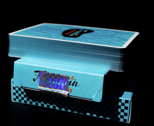 Ace Fulton's Franklin BBQ (Aqua Gilded) Official Playing Cards ...