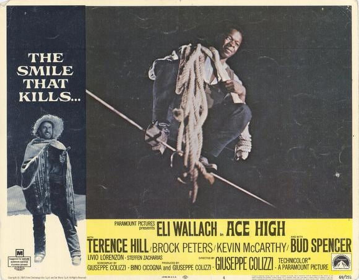 Ace High - movie POSTER (Style E) (11" x 14") (1969) - Walmart.com