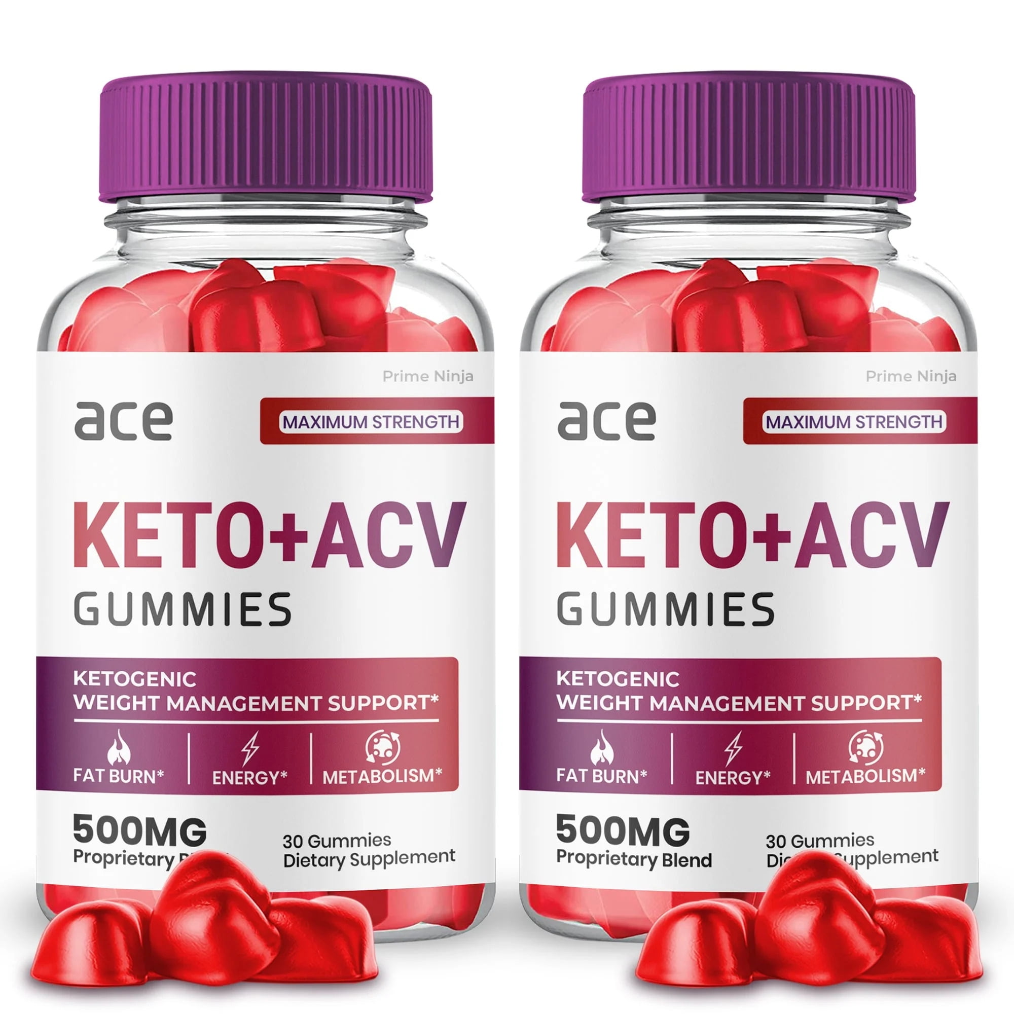 Ace Keto Health ACV Gummies, Advanced Maximum Strength Supplement (2 Pack) - Walmart.com
