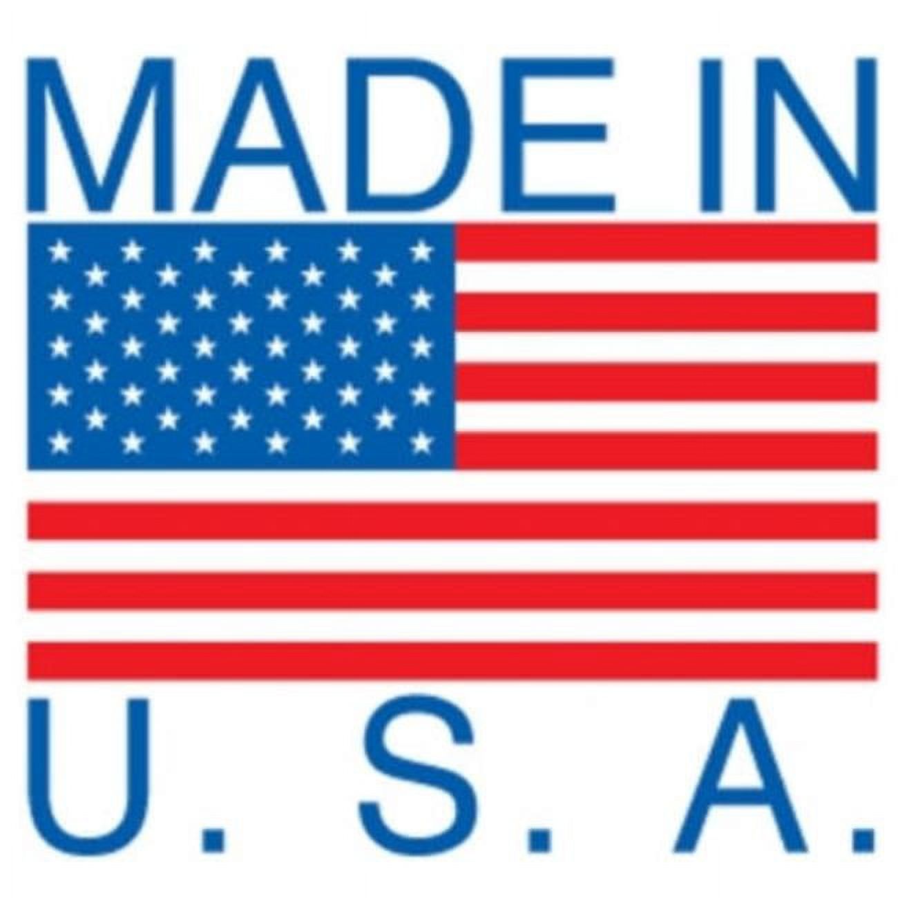 Ace Label 11001FPreprinted Made in USA Label with American Flag ...