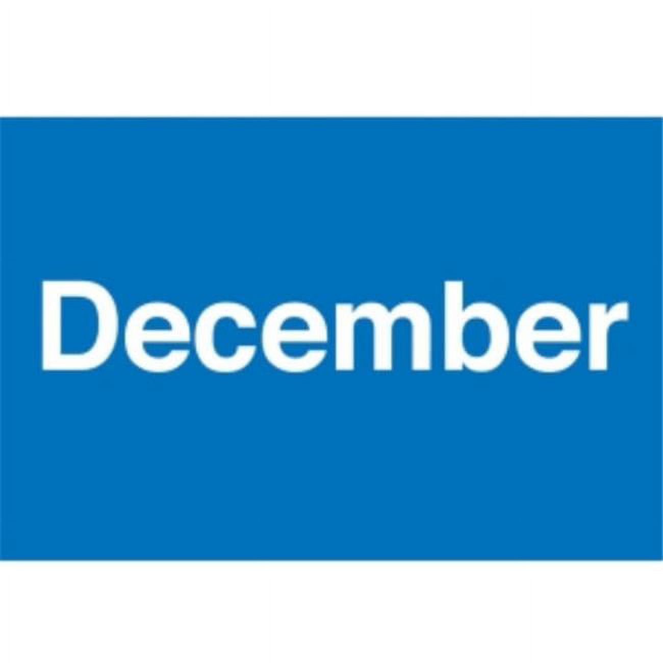 Ace Label 99DECF 2 in. X 3 in. December - Walmart.com