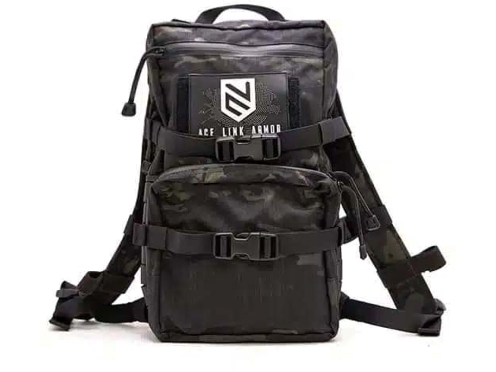 Ace Link Armor Map Pack Molle Backpack, Black Camo - Walmart.com