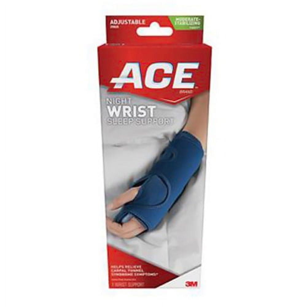 Ace Night Wrist Sleep Support, Adjustable - 1 Ea, 3 Pack - Walmart.com