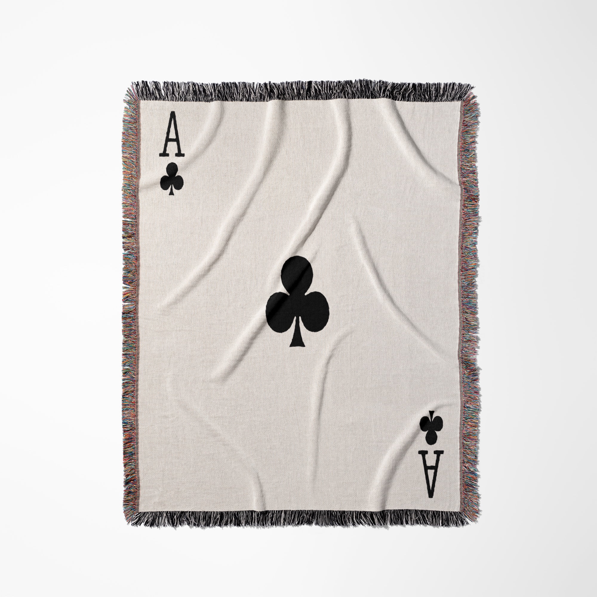 Ace Of Clubs Playing Card - Black Club Suit - Gifts For Cards Game ...