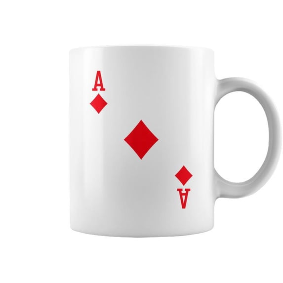 Ace Of Diamonds Costume Halloween Deck Of Cards Coffee Mug - Walmart.com